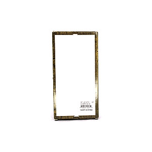 West Star Men Western Wallet Long Bifold Checkbook Style Without Cow Hair Genuine Leather 207A Longhorn Coffee