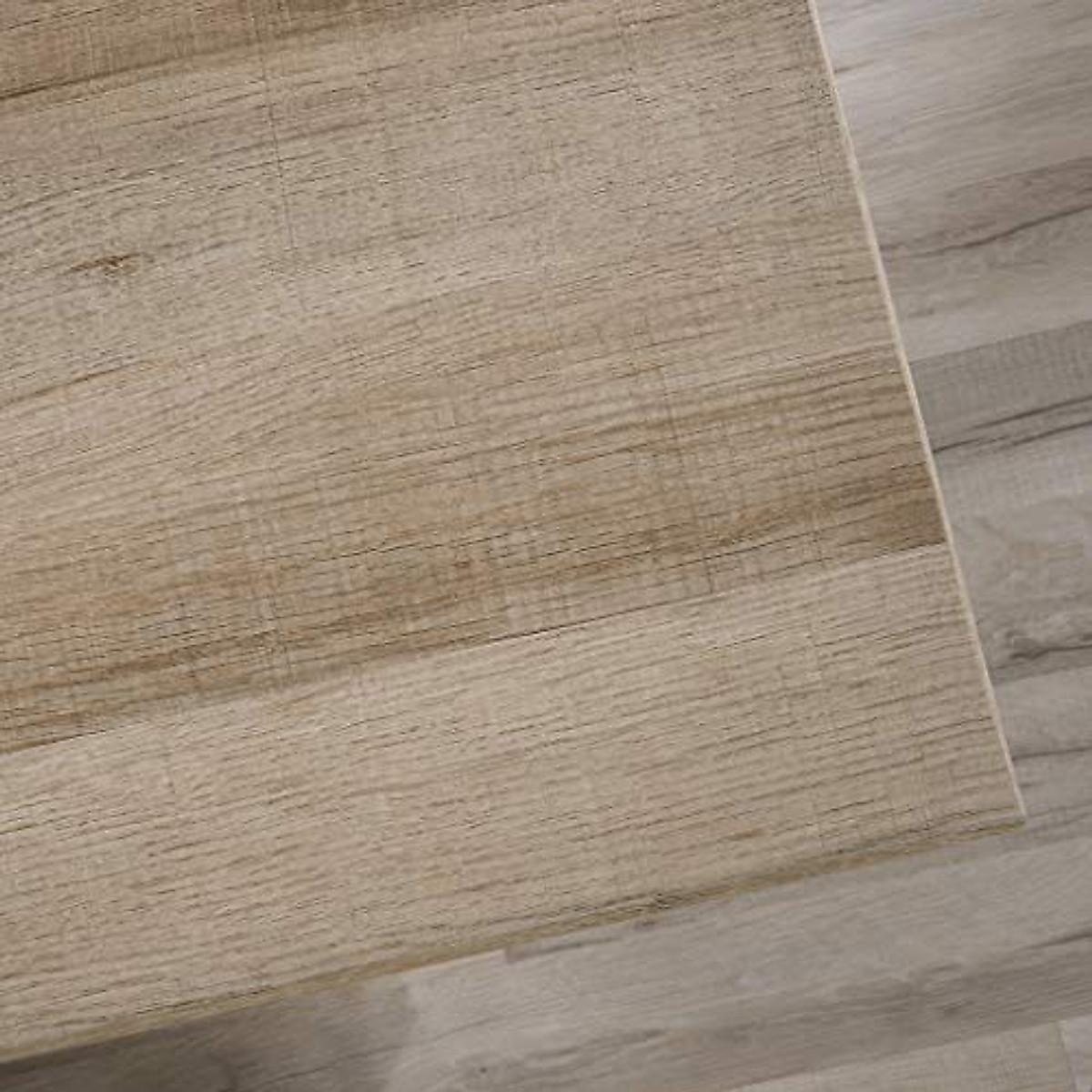 Sauder Anda Norr Executive Desk, L: 56.3" x W: 22.13" x H: 29.53", Sky Oak Finish