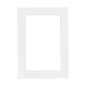 12x18 Mat Bevel Cut for 10x16 Photos - Acid Free Textured White Precut Matboard - For Pictures, Photos, Framing - 4-ply Thickness