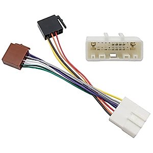 Car Radio Wire Harness Replacement for Nissan Altima Tiida Qashqai ISO Stereo CD DVD Power Speaker Adapter