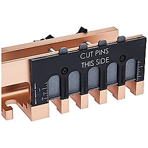 General Tools Woodworking Dovetail Jig - 12" Template Kit for Furniture & Wood Cabinet Making,Gold