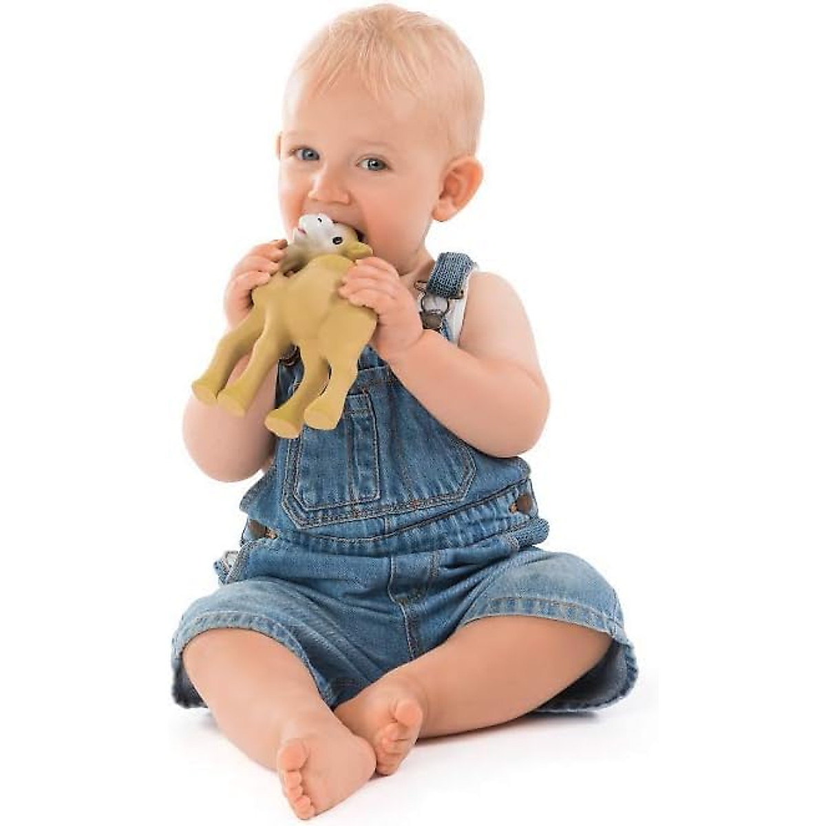 Sophie la girafe, 60th Anniversary Edition | Handcrafted for 60 Years in France | Natural Rubber | Designed for Teething Babies | Awaken All 5 Senses | Easy to Clean