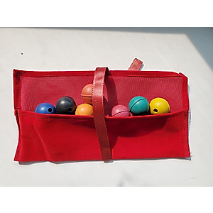 Color Removable Balls for Tuning Forks including Velvet pouch