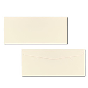 Neenah Paper Classic Crest #10 Envelope, Commercial Flap, Gummed Closure, 4.13 X 9.5, Baronial Ivory, 500/box