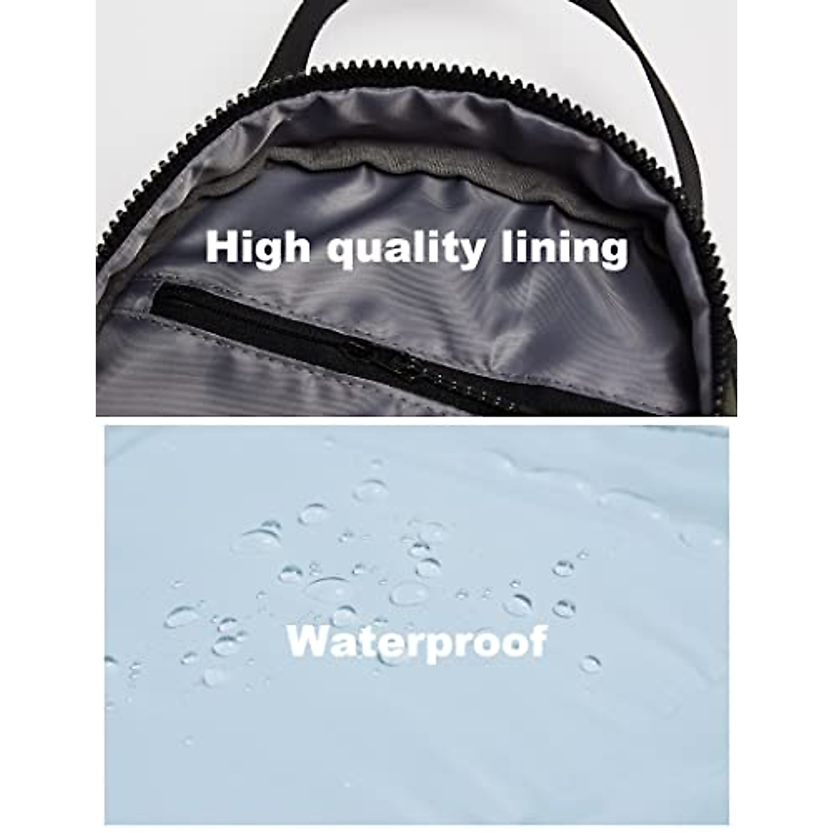 THE GYM PEOPLE Lightweight Mini Backpacks Womens Waterproof Travel Daypack Small Cute Crossbody Sling Bags