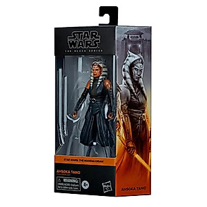 STAR WARS The Black Series Ahsoka Tano Toy 6-Inch-Scale The Mandalorian Collectible Action Figure, Toys for Kids Ages 4 and Up