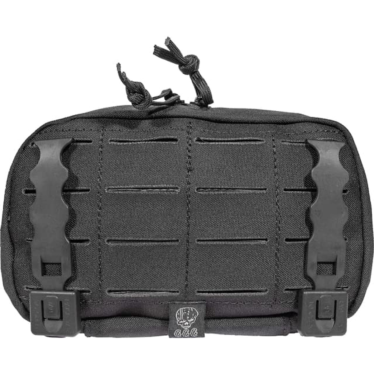 Grey Ghost Gear E&E Horizontal Pouch Laminate - Black