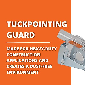Fein Tuckpointing Dust Guard for Angle Grinders up to 5" - 1 1/4" Maximum Cutting Depth - 69908116032