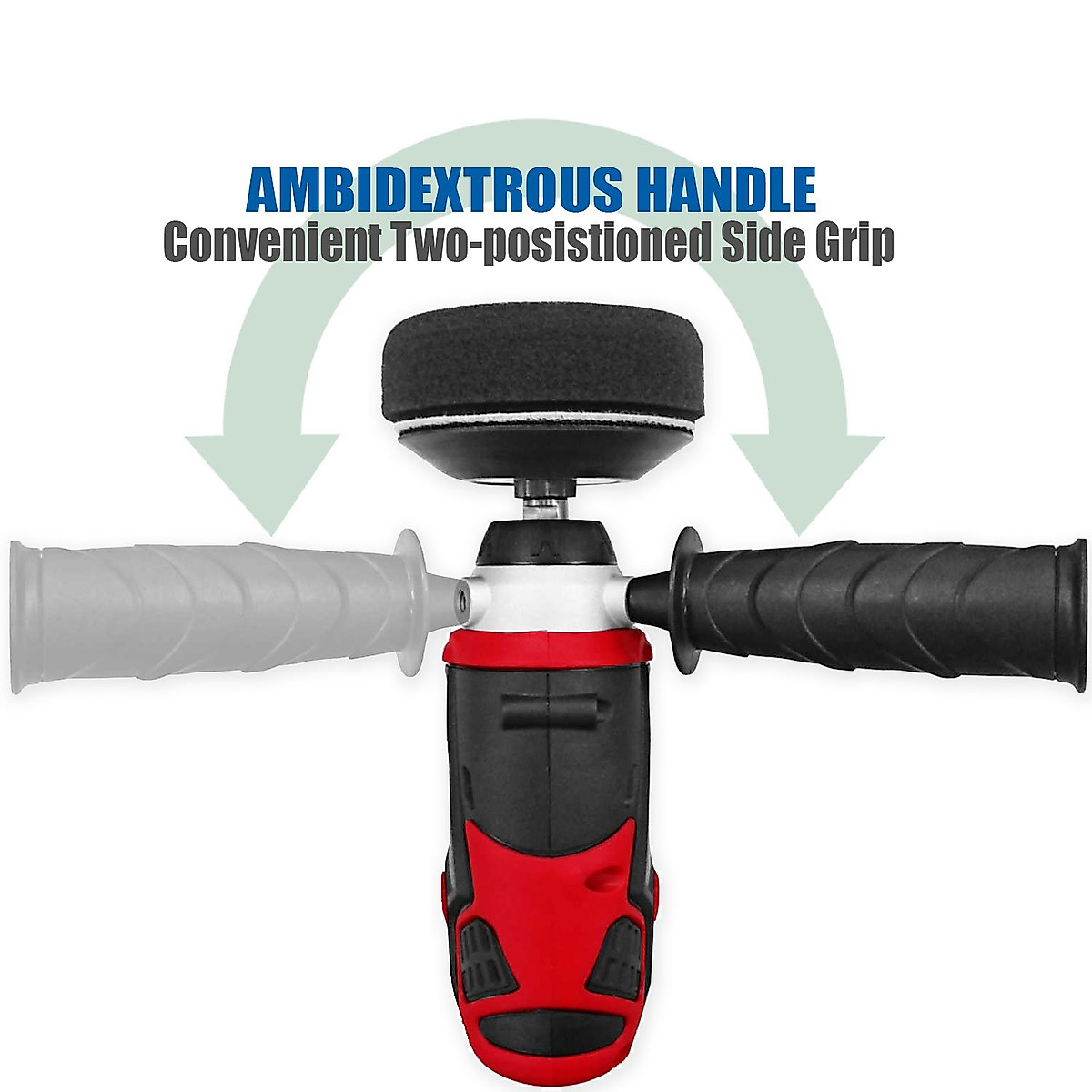 ACDelco G12 Series 12V Cordless 3" Mini Polisher Tool Set with 2 Li-ion Batteries, Charger, and Accessory Kit, ARS1212 (Polisher+Drill Driver)