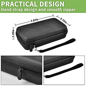 Case Compatible with Texas Instruments TI-84 Plus CE/TI-84 Plus/TI-83 Plus/TI-30XS / TI-36Pro Graphing Calculator, Scientific Calculators Box for Ruler, Rubber, Pencil and Other- Black (Case Only)