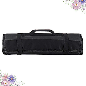 DOITOOL Chef Knife Case Roll Bag, Knife Roll, 22 slots Chef Knife Bag with Handle, Portable Knife Roll Bag for Chefs Culinary Traveling, Knives Pouch