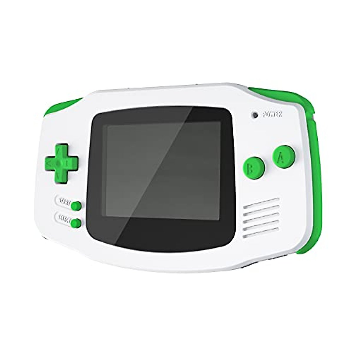 eXtremeRate Green Replacement Full Set Buttons for Gameboy Advance GBA - Handheld Game Console NOT Included