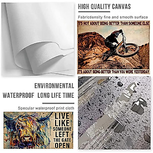 Anatomy Of A Moose Canvas Wall Art Moose Knowledge Painting Frameless Posters Home Decor Artwork Printed Gifts Decor Living Room Bedroom 16x20inch