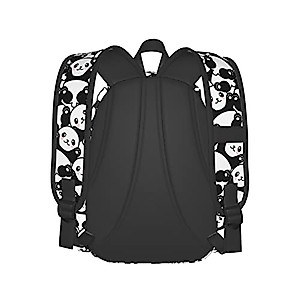 acmrueks Panda Backpack Lightweight Backpack for Boys and Girls Large Backpack for Man and Woman, One Size