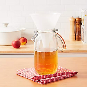 Hutzler Plastic Funnel, 32-Ounce Wide, Natural