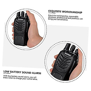 Gatuida 1set Walkie Talkie Intercom Rechargeable for Adults Walkie Talkie Hiking Handheld Interphone 2 Way Walkie Talkie Caregiver Pager Portable Walkie-Talkie