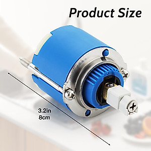 Compatible with Grohe 46048000 Faucet Cartridge Replacement Single-Hand Mixing Valve Ceramic Cartridge