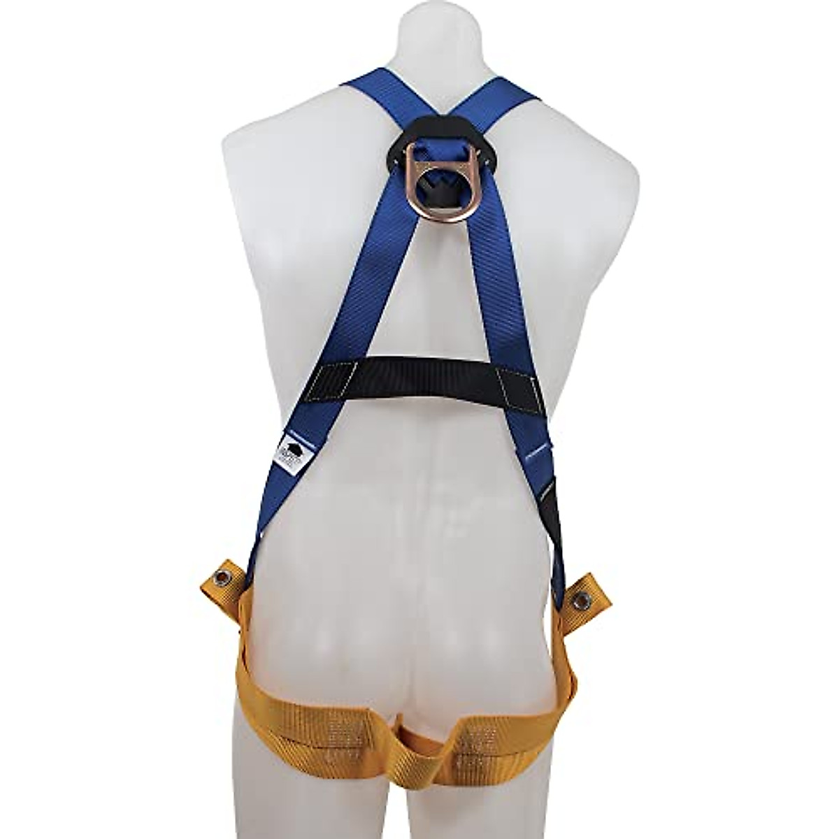 Werner H412002 Basewear Standard (1 D Ring) Harness, Universal Tongue Buckle Legs, 1per Pack