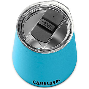 CamelBak Horizon 12oz Wine Tumbler - Insulated Stainless Steel - Tri-Mode Lid - Nordic Blue