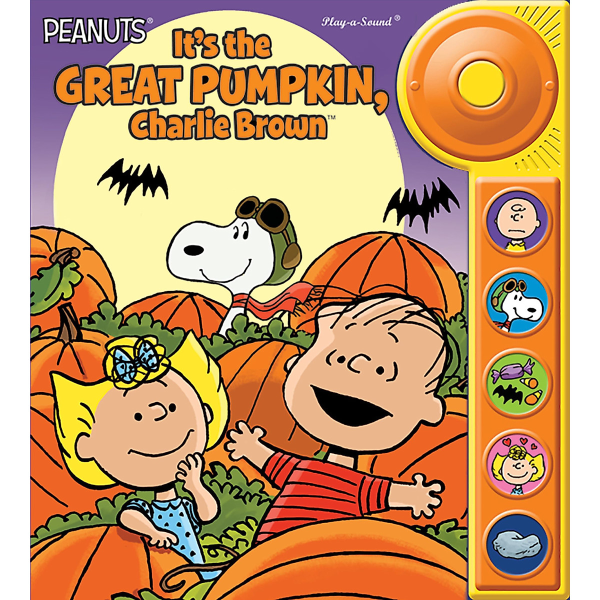 Peanuts - It's the Great Pumpkin, Charlie Brown - Doorbell Sound Book - PI Kids
