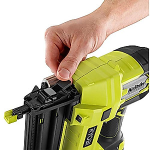 Ryobi P854 ONE Plus 18V Cordless Lithium-Ion 2 in. Brad Nailer Kit (Battery & Charger included)
