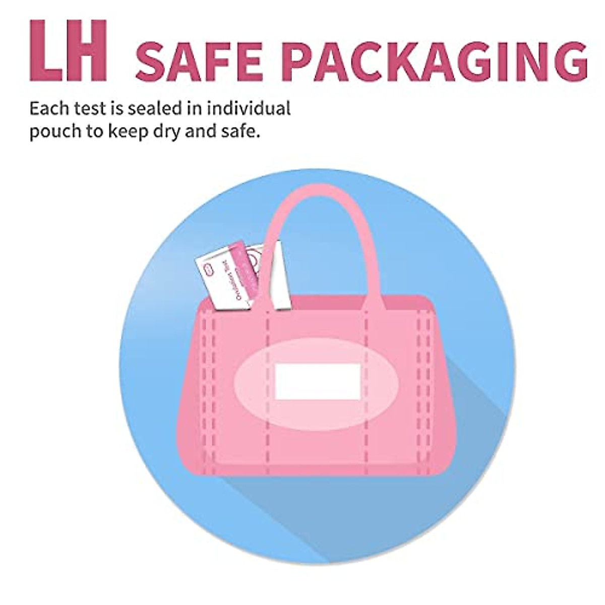 DAVID 50 Ovulation Test Strips, Ovulation Predictor kit, Fertility Test for Women, 50 Free Urine Cup, Fertility Tracker Kit, Accurate Results - 50 Count, LH Test, EXP 10-30-2023