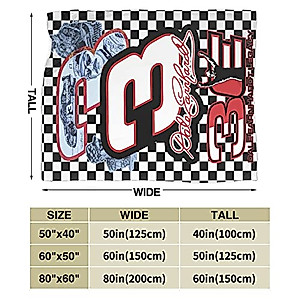 Soft Comfortable Blankets Four Seasons Thick Throw Blanket for Men Women Kids,Suitable for Home,Office Work,Pet Keep Warm (50"x40")