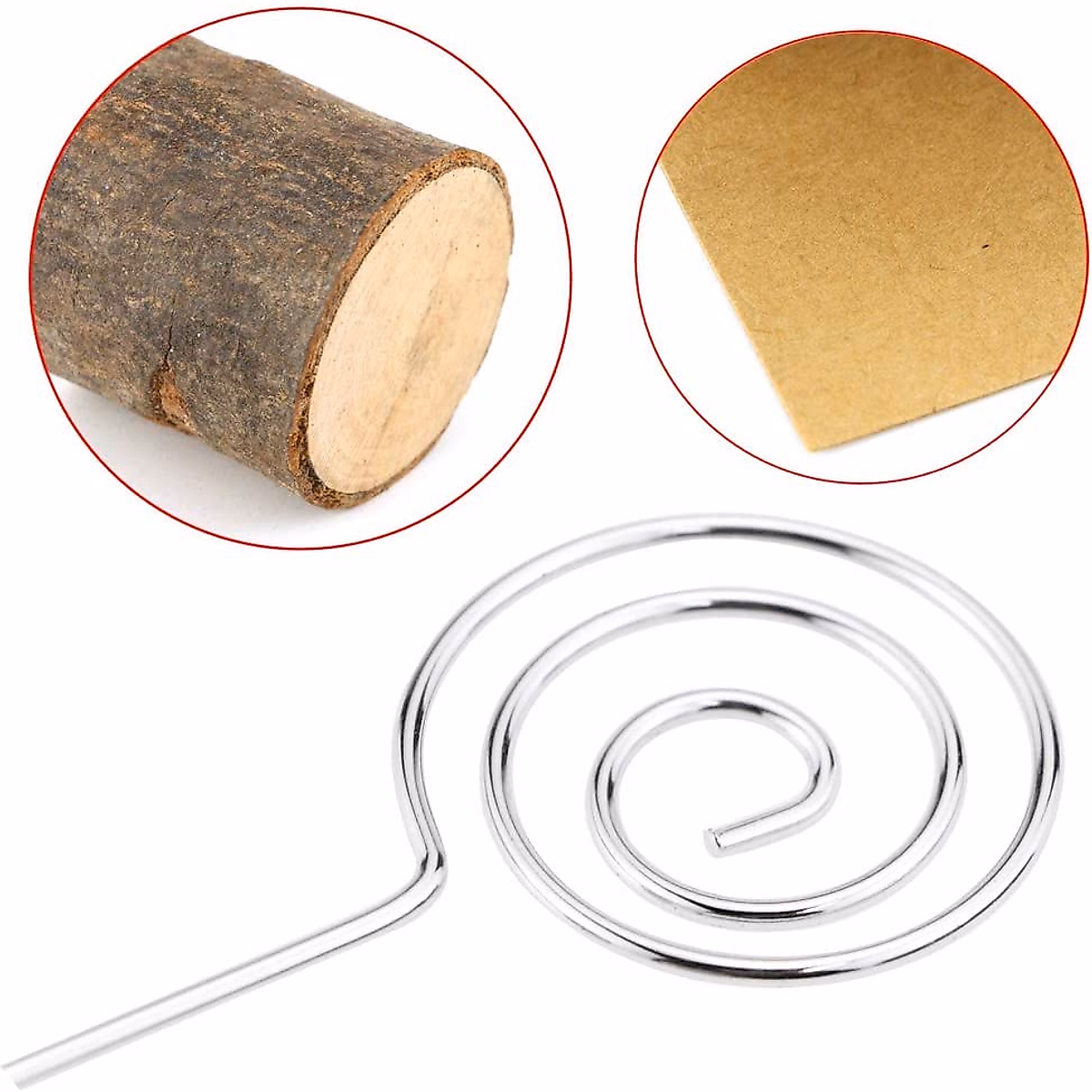 Place Card Holders 10pcs Table Number Holders with 20pcs Cards Rustic Real Wood Base Wedding Table Name Number Holder Party Decoration Card Holders Picture Memo Note Photo Clip Holder