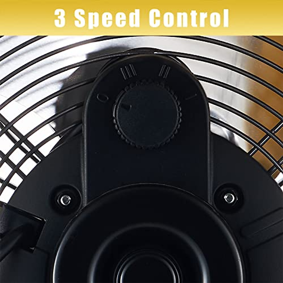 HiCFM 2800 CFM 16 inch High Velocity Turbo Floor Fan With 1/4 HP Motor, Multi-Purpose Portable Air Circulator Wall Mounted for Warehouse, Jobsite, Garage, Commercial or Industrial rooms - UL Listed