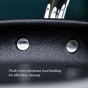 Hestan - ProBond Collection - TITUM 100% Triple Bonded Nonstick Stainless Steel Frying Pan, Induction Cooktop Compatible, Made without PFOAs (12.5-Inch)