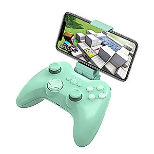 PXN Mfi Game Controller for IPhone Speedy(6603) IOS Gaming Controllers for Call of Duty Gamepad with Phone Clip for Apple TV, Ipad, IPhone (Green)