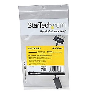 StarTech.com USB OTG Adapter Cable for Samsung Galaxy Tab - Connect USB Devices to Samsung Galaxy Tab