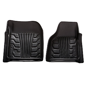 Lund 283040-B Catch-It Vinyl Black Front Seat Floor Mat - Set of 2