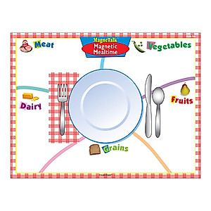 Super Duper Publications | Magnetic Mealtime Board Game | Educational Learning Resource for Children