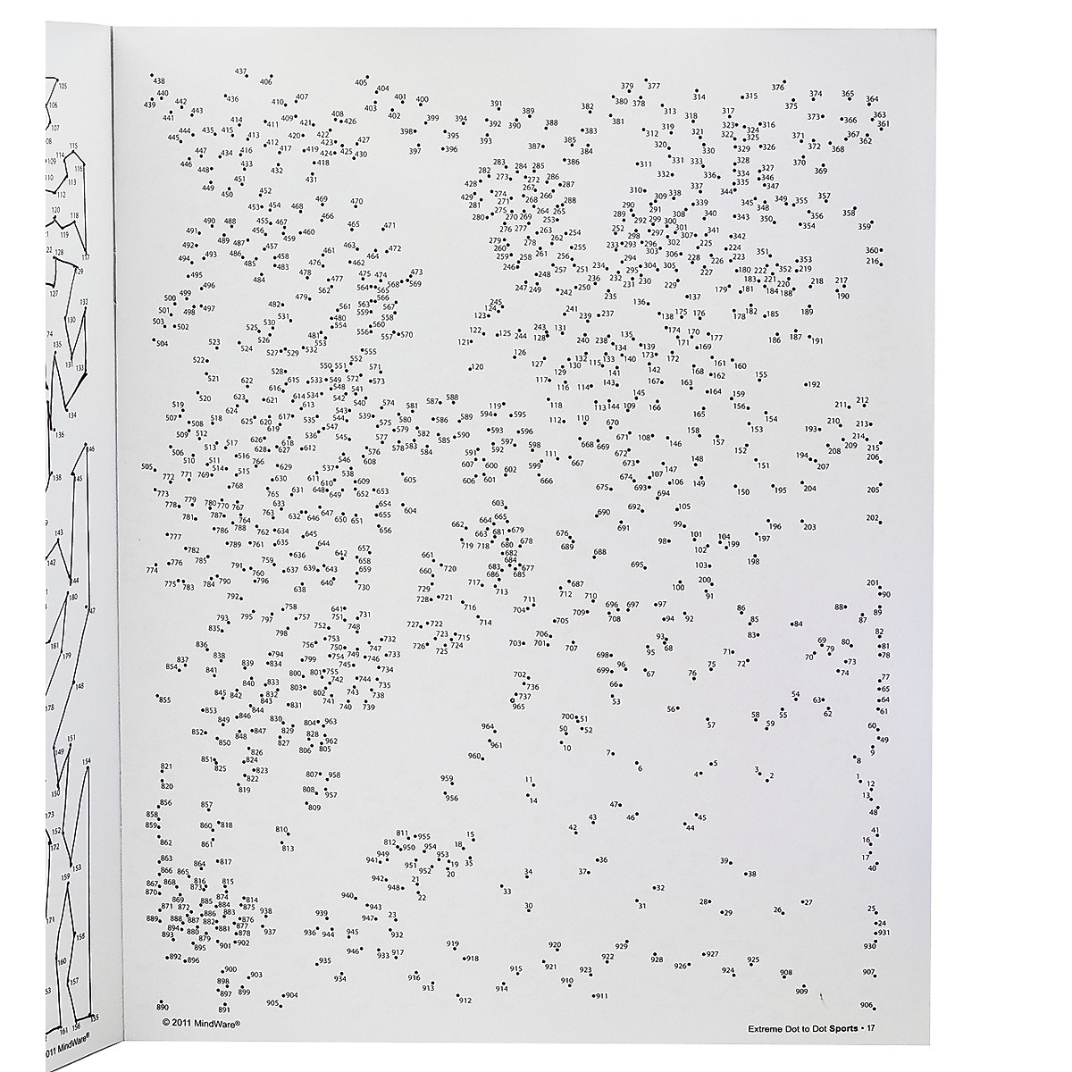 Extreme Dot to Dot Sports Puzzle
