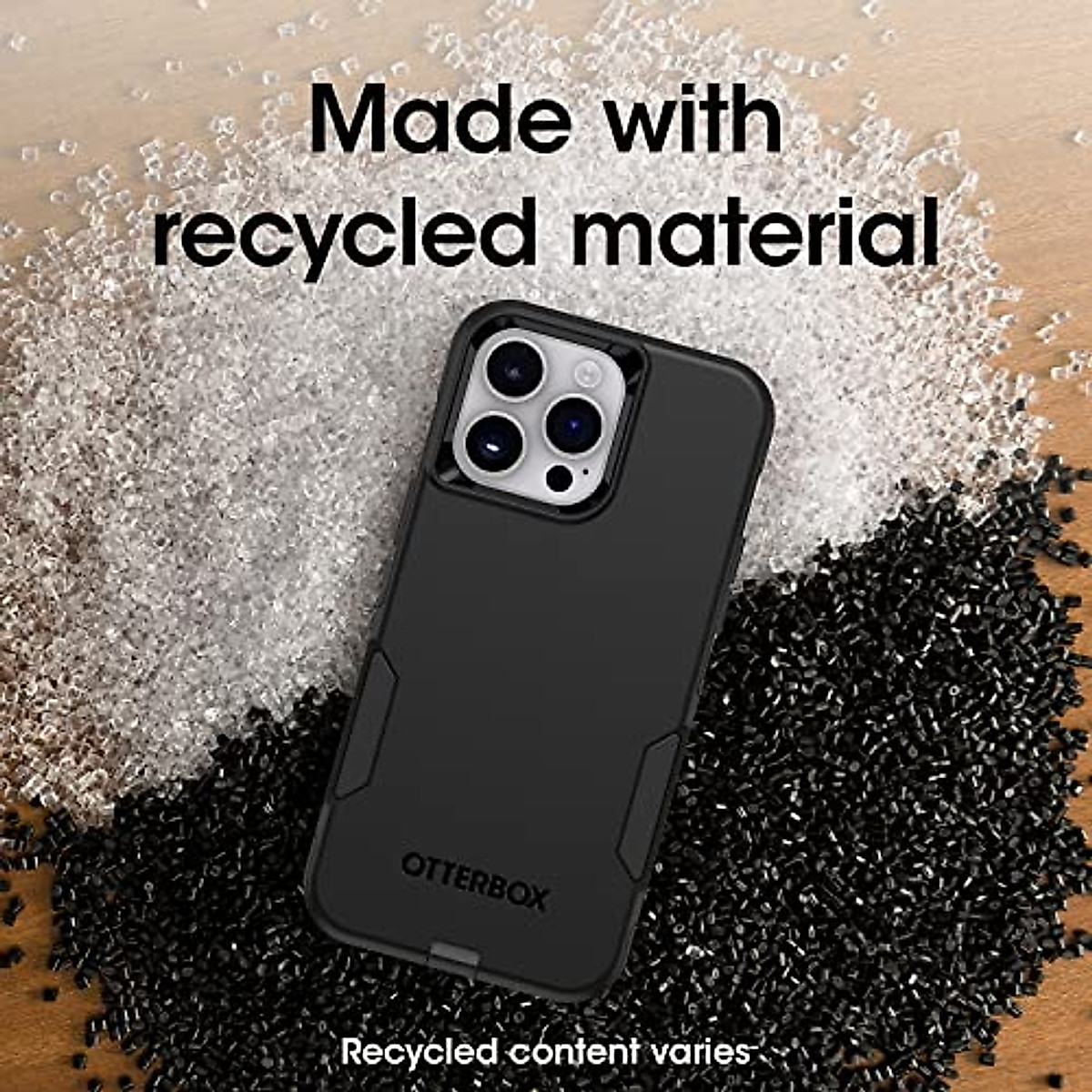 OtterBox iPhone 14 Pro Max Commuter Series Case - BLACK, Slim & Tough, Pocket-Friendly, with Port Protection