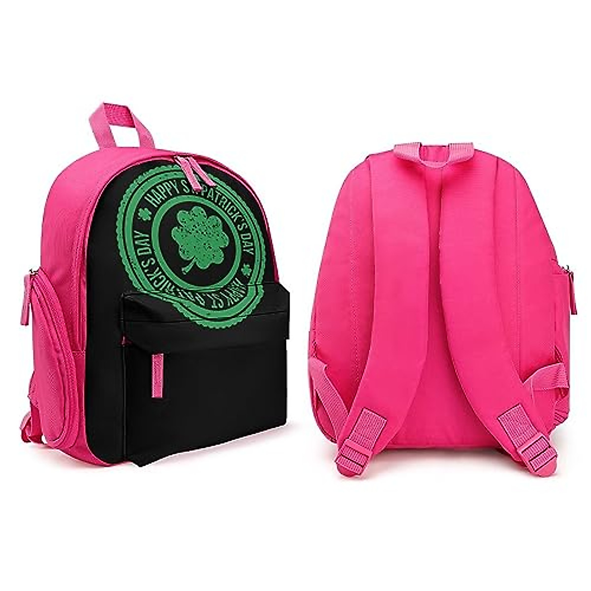 St Patrick Day Backpack Lightweight Travel Work Bag Casual Daypack Business Laptop Backpack for Women Men