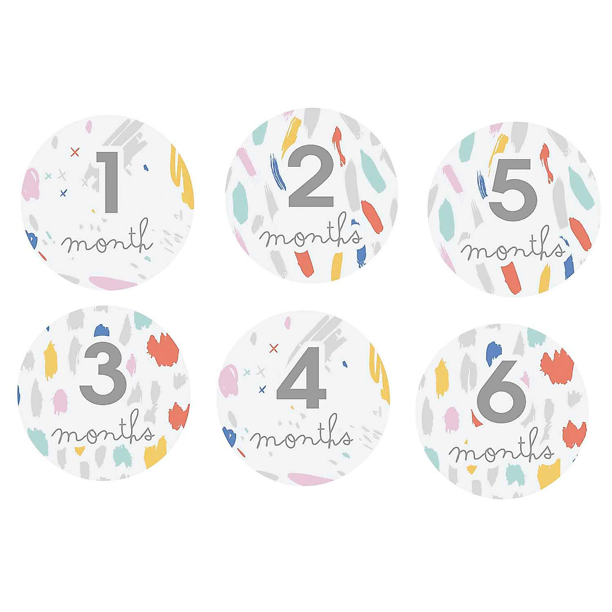 C.R. Gibson Baby's First Year Photo Frame with Milestone Stickers, 12'' x 13.25''