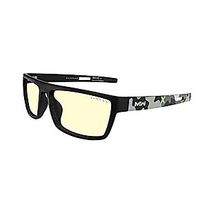 Gunnar - Call of Duty Tactical Edition Premium Gaming and Computer Glasses - Blocks 65% Blue Light - Amber Tint, Black