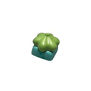 Backboon Handmade Custom Gaming Keycaps Anime Keycaps for Cherry MX Switches Mechanical Gaming Keyboard (Bulbasaur)F