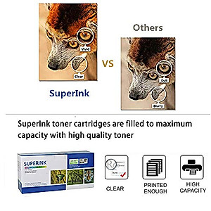 USUPERINK Compatible Toner Cartridge Replacement for Brother TN227 TN-227 TN-227BK TN223 TN223BK to use with HL-L3230CDN HL-L3290CDW DCP-L3550CDW MFC-L3770CDW HL-L3210CW Printer (2 Pack, Black)