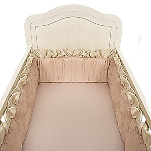 Glenna Jean Angelina Fitted Sheet, Champagne, Pink