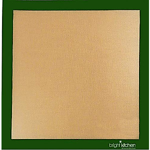 Set of 3-14" x 14" -Silicone Re-Usable Non-Stick Ultra Premium Dehydrator Sheets Compatible With Excalibur Silpat Tray Liner Flex Fruit Leather Roll Up Jerky Oven Baking Mat