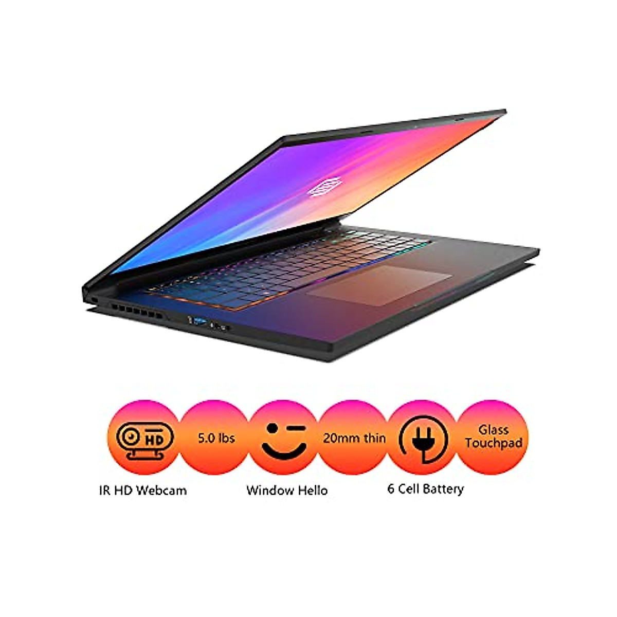 MAINGEAR Vector Pro (2021) 17.3 inch RTX 3080 Gaming Laptop, Intel Core i7 11800H Processor, NVIDIA GeForce RTX 3080 16GB GPU, 17.3 inch 165Hz QHD Display, 32GB DDR4 RAM, 1TB NVMe SSD, Windows 10 Pro