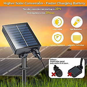 Anubarak 6 Pack Firefly Lights Solar Outdoor, Swaying Solar Garden Lights with Remote Control, 8 Flashing Modes and 20 Working Hours Garden Decor, Solar Outdoor Lights Decorative for Path Yard Patio