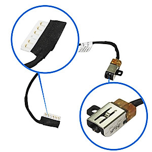 MMOBIEL DC Power Jack Dock Connector Flex Cable Replacement Compatible with Dell Inspiron 15 5565 5567 I5567-4563GRY I5567-1836GRY Inspiron 17 5765 i5765 17 5767 i5767 Series