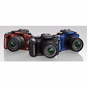 Panasonic Lumix DMC-G2 12.1 MP Live MOS Mirrorless Digital Camera with 3-Inch Touch Screen LCD and 14-42mm Lumix G VARIO f/3.5-5.6 MEGA OIS Lens (Black)