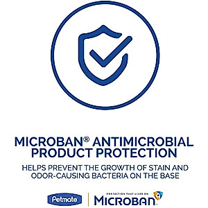 Petmate Replendish Automatic Gravity Waterer for Cats and Dogs, BPA-Free, No Batteries Required, Includes Charcoal Filter, 0.5 Gallon