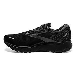 Brooks Men's Ghost 14 Neutral Running Shoe - Black/Black/Ebony - 10.5 Medium