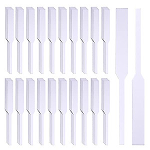 400Pcs Perfume Test Strips Paper Perfume Testing Strips Disposable Perfume Test Paper White Perfume Test Strips Essential Oils Test Card for Perfume Fragrances Scents Testing
